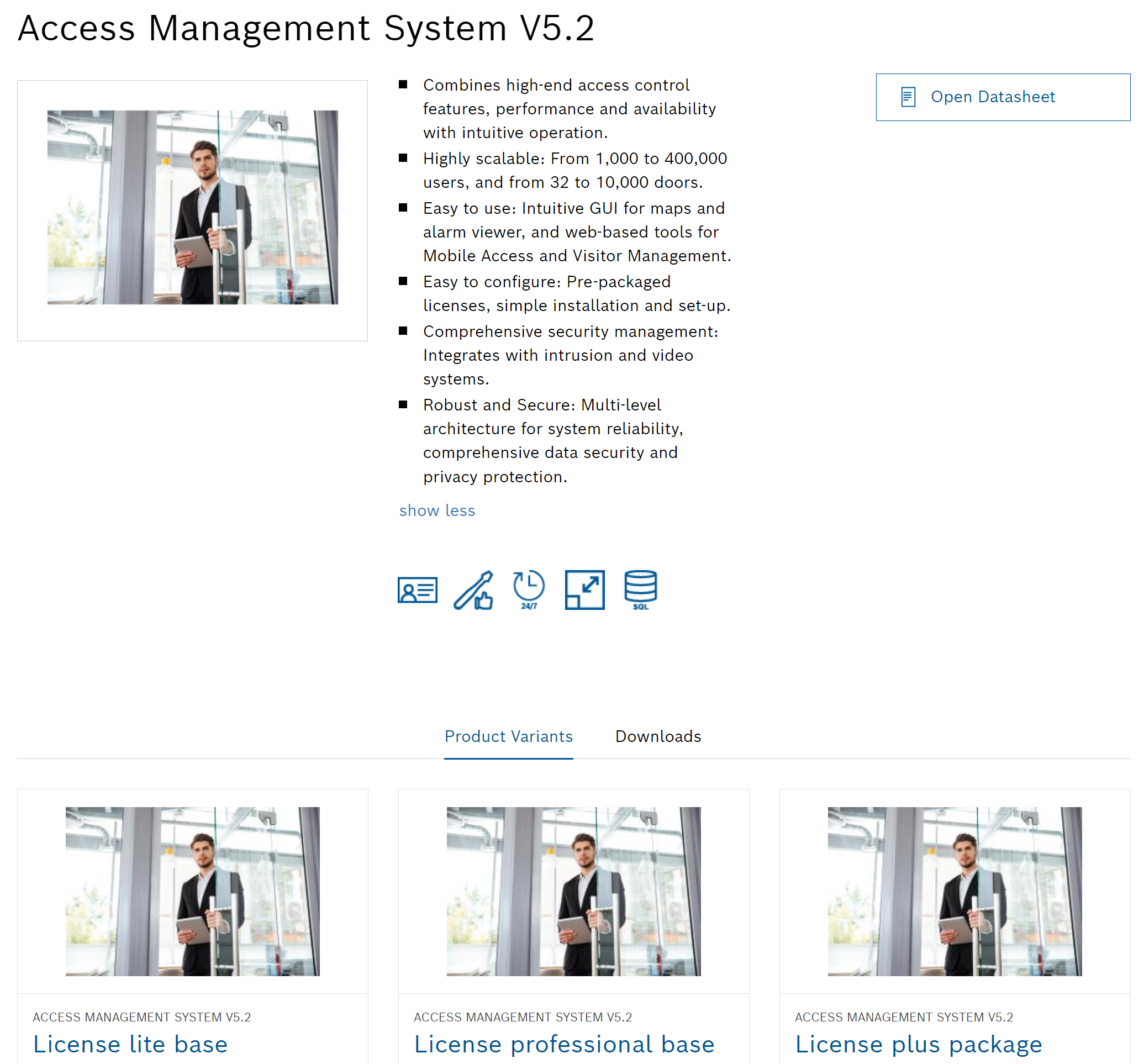 Bosch Access Management System (AMS) License Bundles Explained